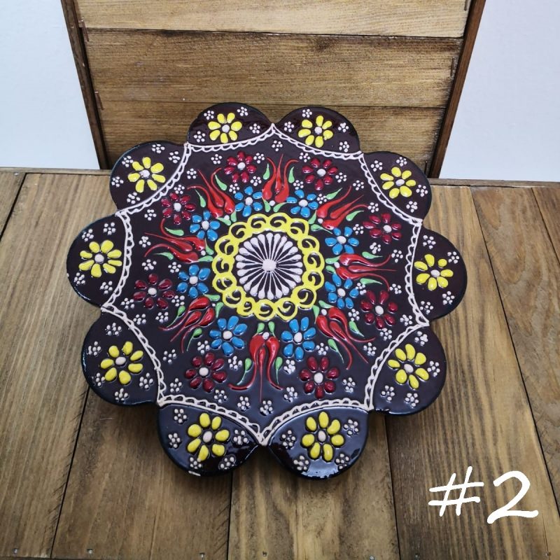 Turkish Ceramic Trivets with special pattern (Hand painted) - JMHKIST