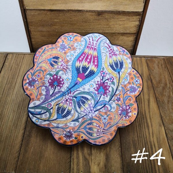 Turkish Ceramic Trivets with special pattern (Hand painted) - JMHKIST